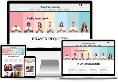 Free Missionary Website Builder