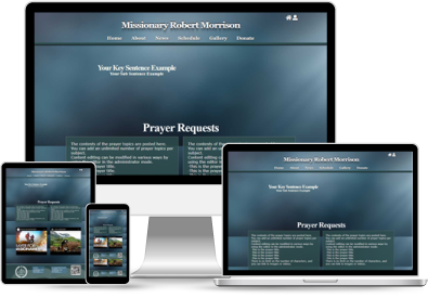 Free Missionary Website Builder